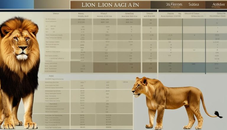 How Big Can Lions Get? Lion Size Chart